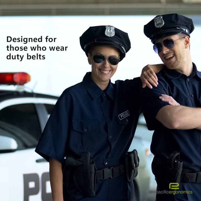 Police Officer Chair Game Changer | Pacific Ergonomics