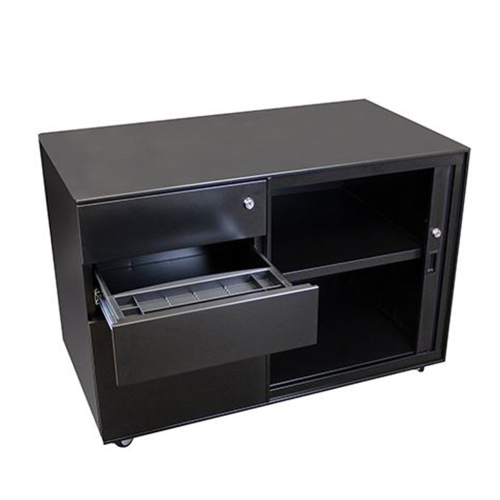 Height Adjustable L Shaped Reception Desk | Modern Reception