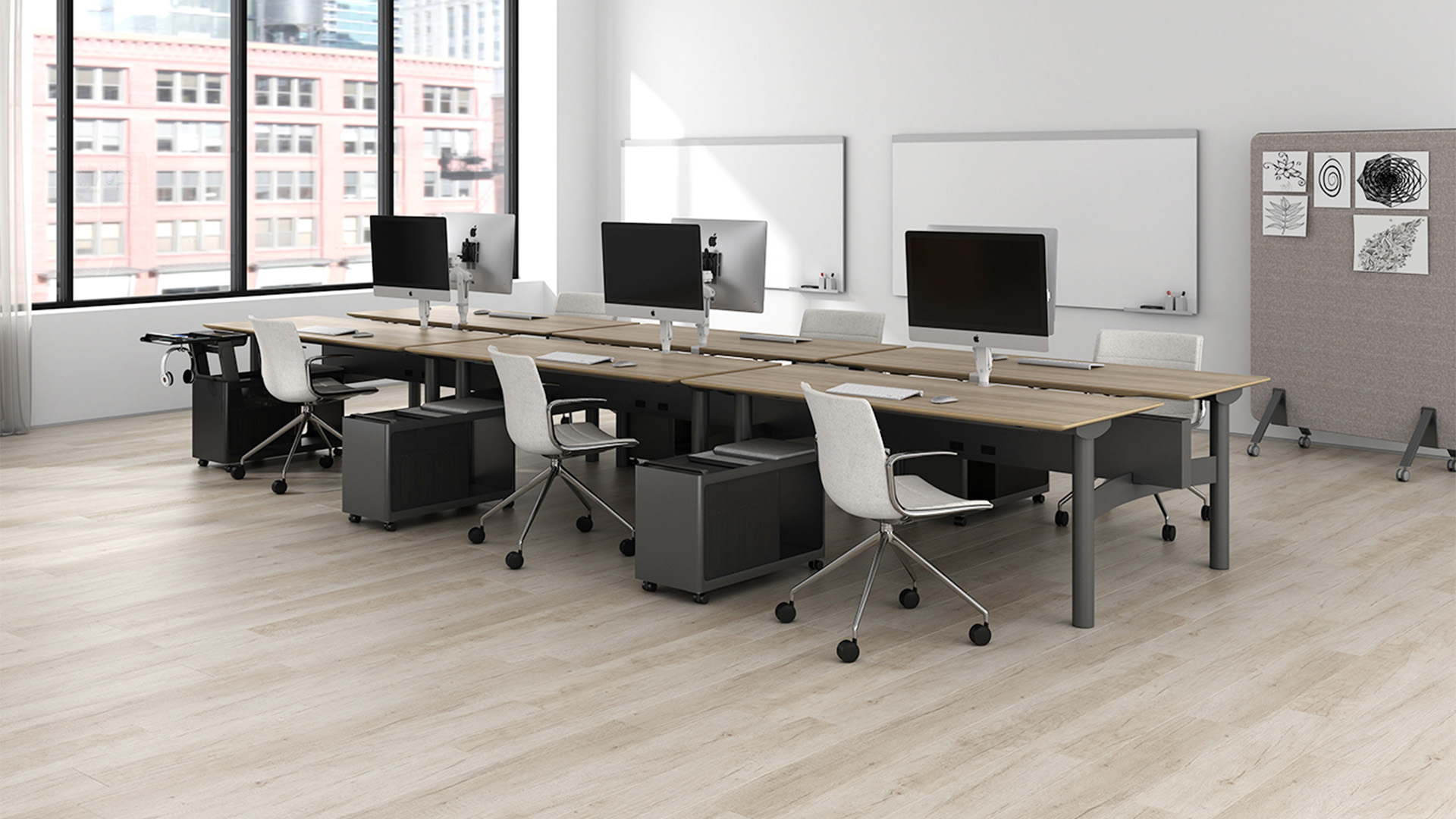 Totally Reconfigurable Benching Solutions | Call Pacific Ergonomics