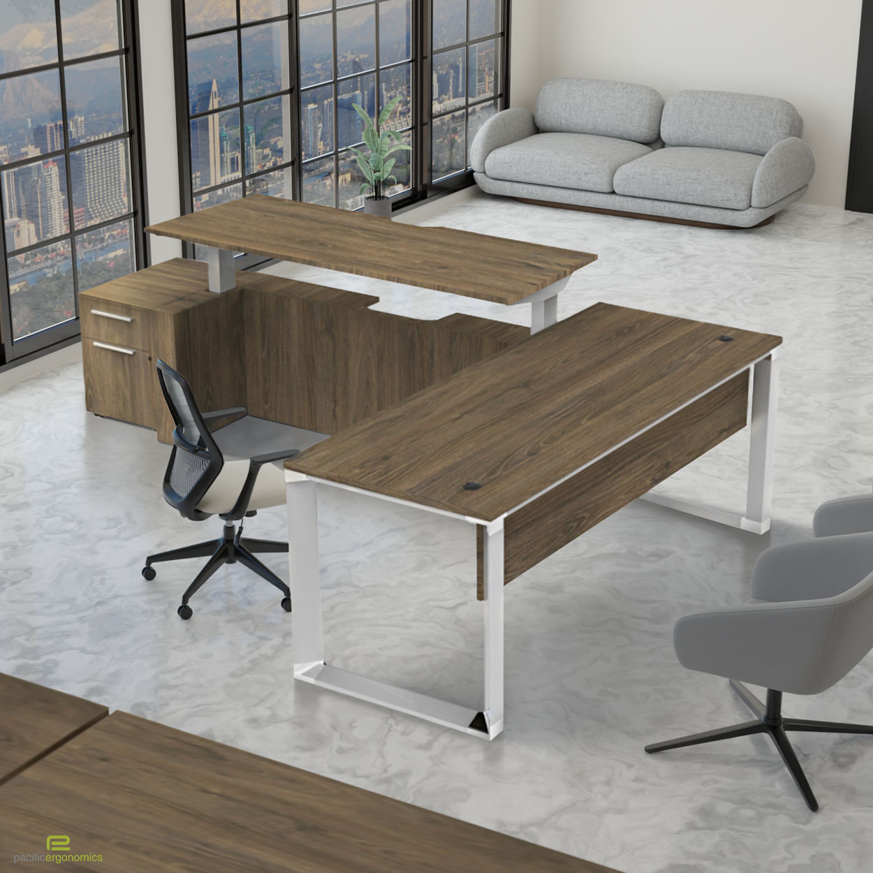 Modern Office Desk | Pacific Ergonomics