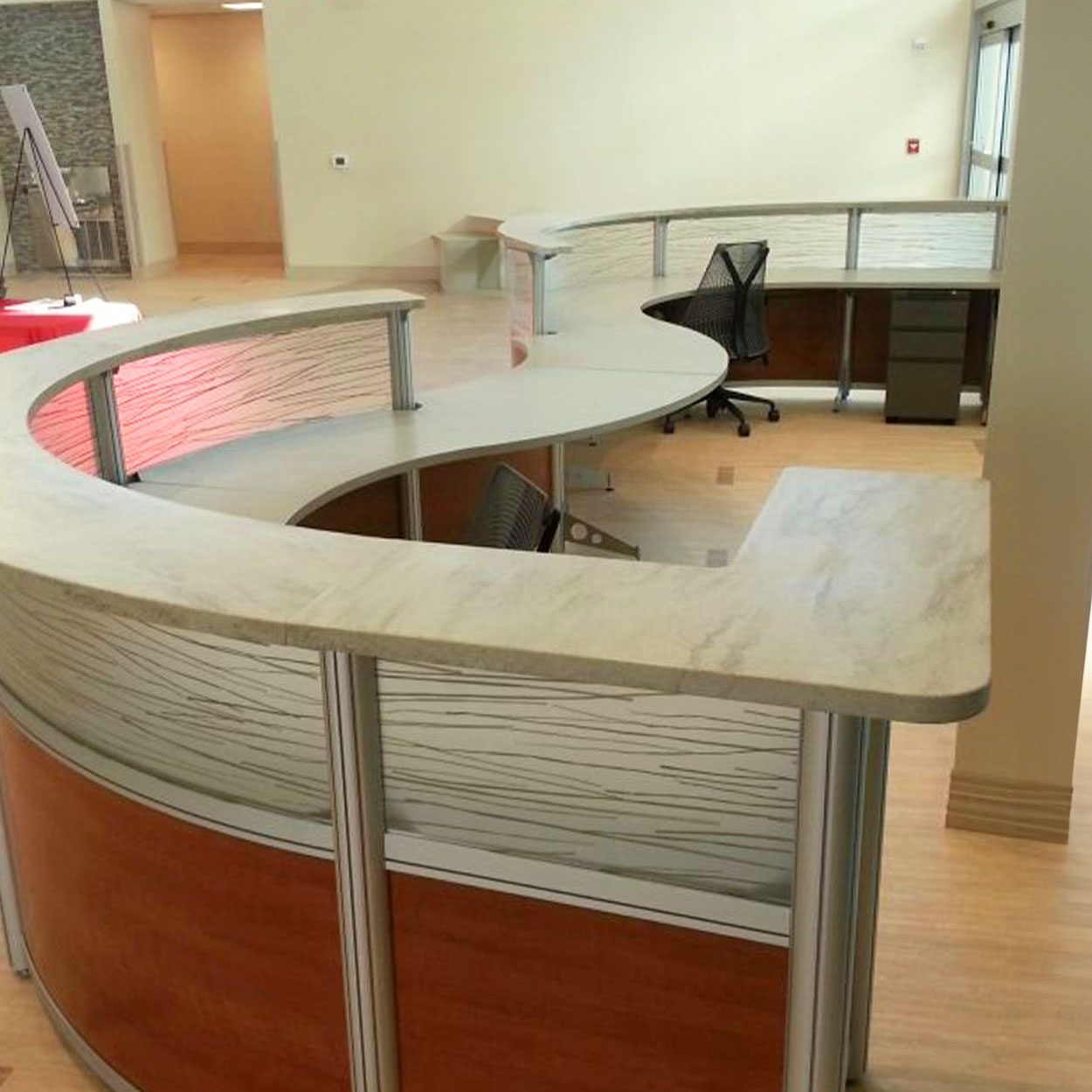 Reception Counter Desk | Pacific Ergonomics