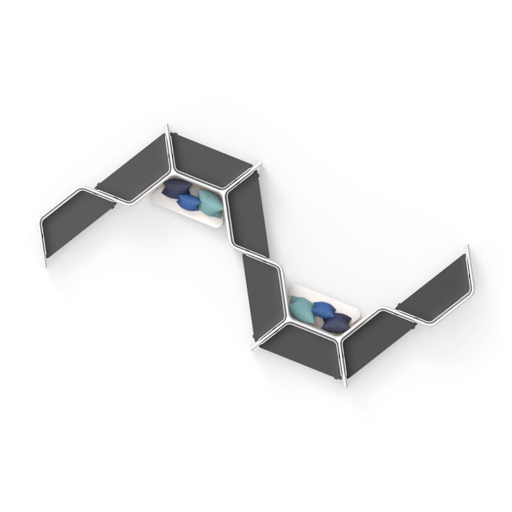 Hexagonal Workstation Pods | Pacific Ergonomics