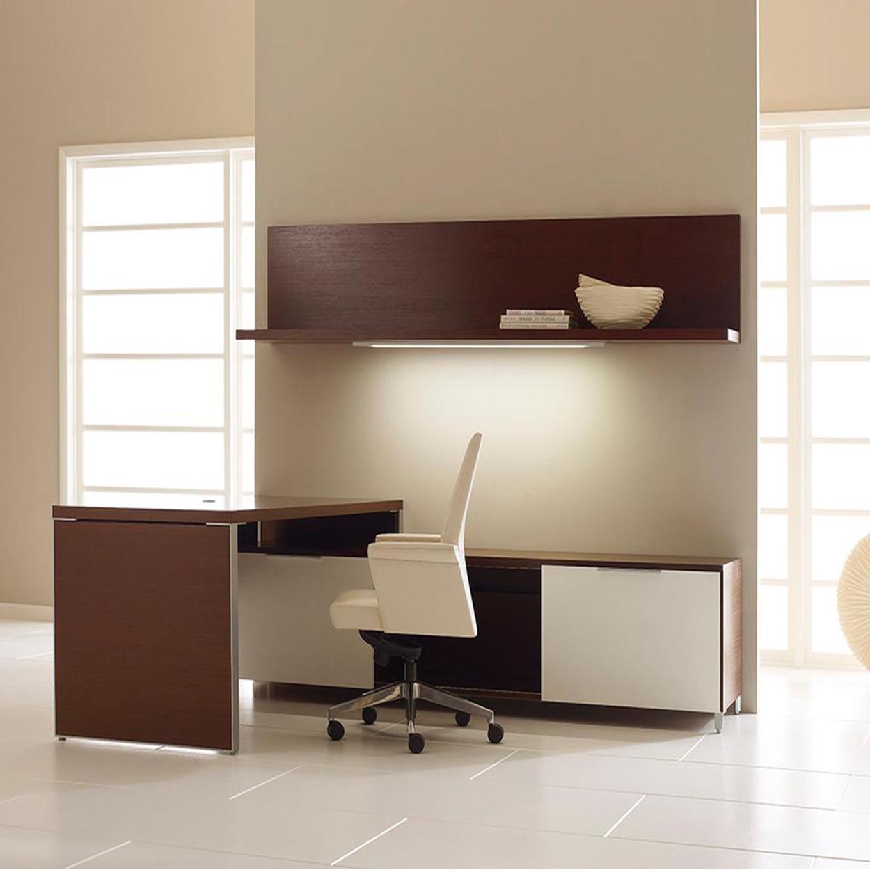 Modern Law Office Desk | Pacific Ergonomics