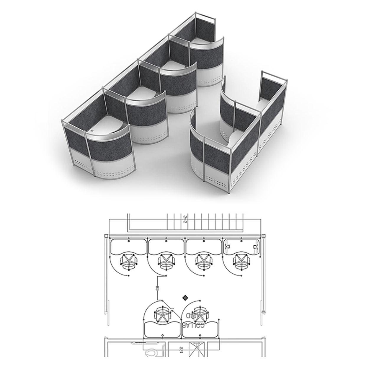 Fluid Cubicle | Pacific Ergonomics
