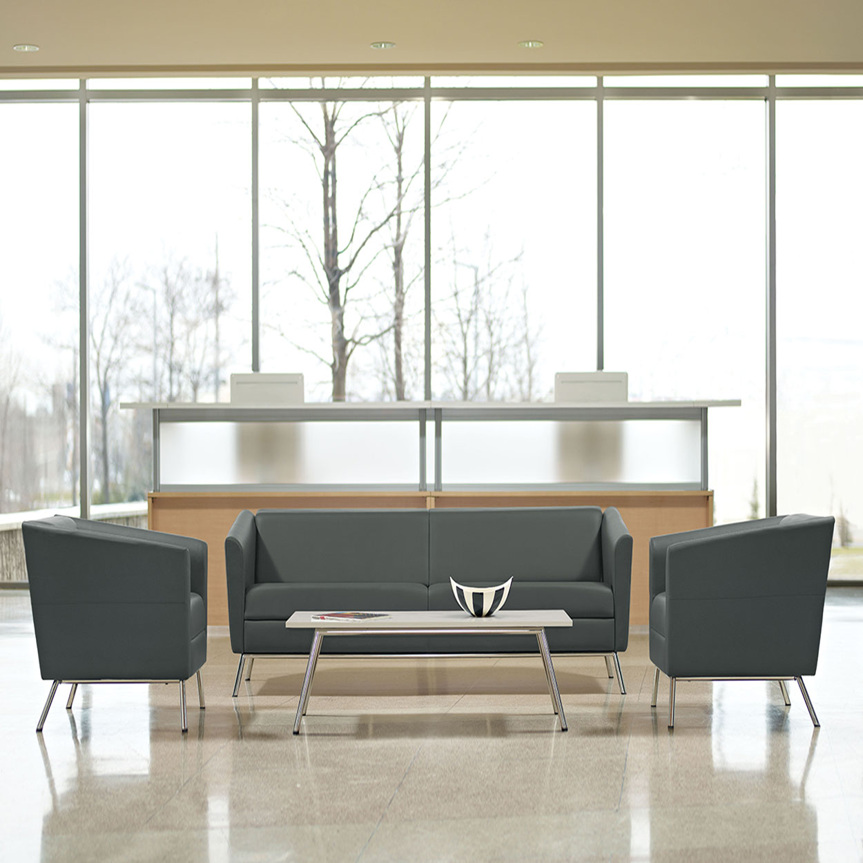 Contemporary Office Couch | Pacific Ergonomics