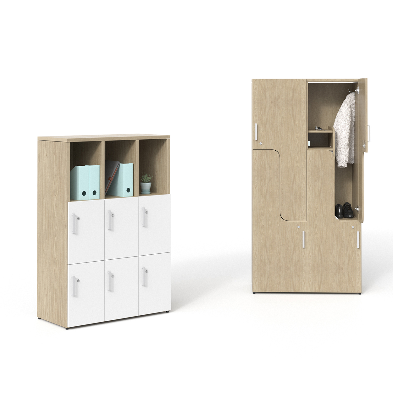 Lockers In Office | Pacific Ergonomics