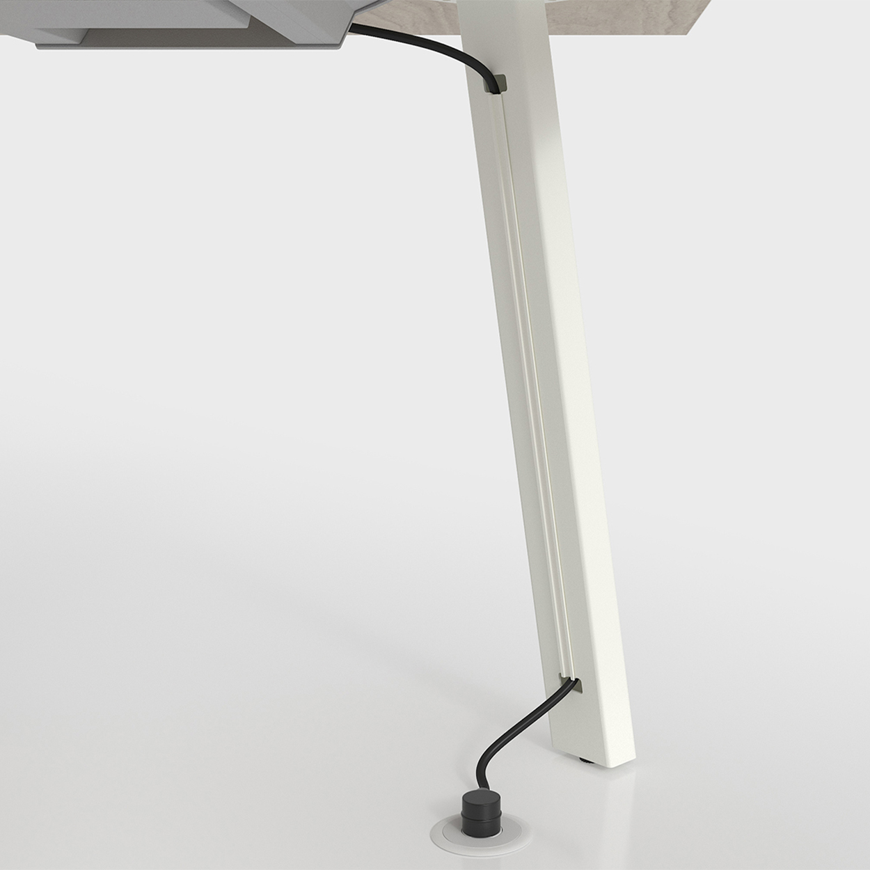Table with Power Outlets | Pacific Ergonomics