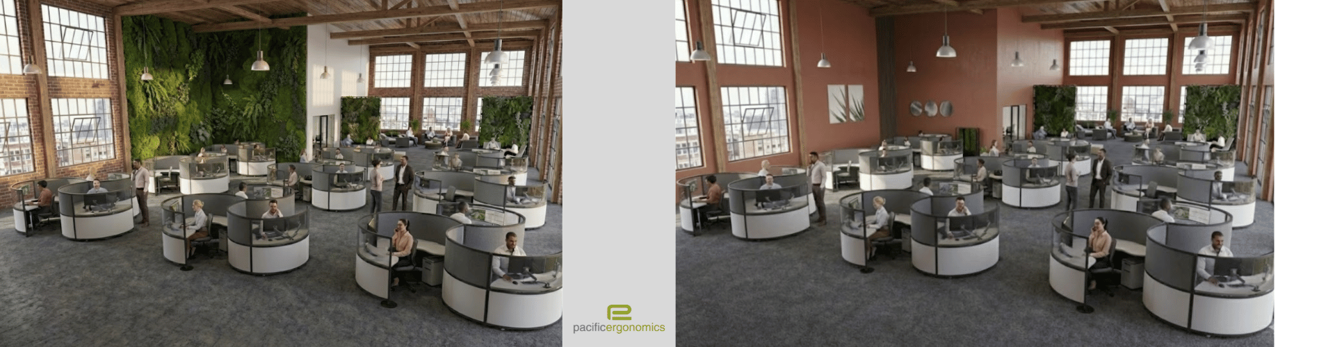 Modern Cubicle Design Ideas | CAD-3D Designs