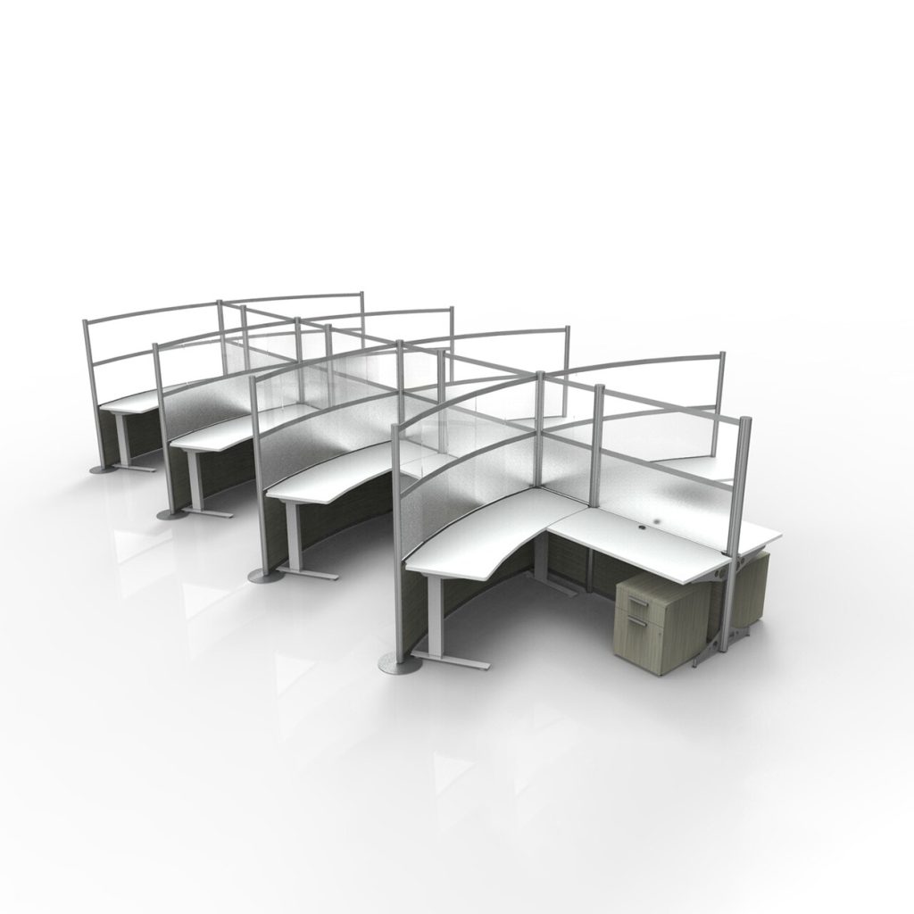Standing Partition Panels | Pacific Ergonomics