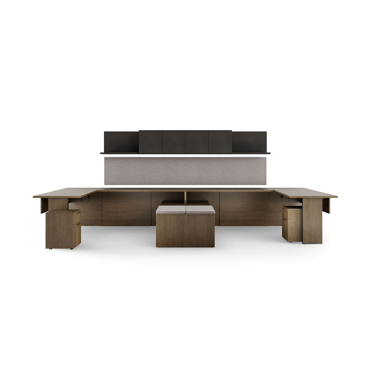 Long Office Desk that is Practical | Pacific Ergonomics