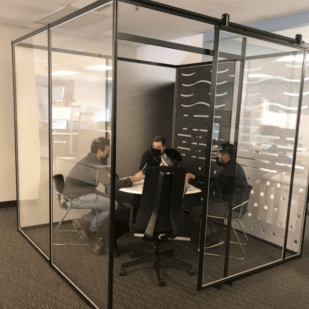 Clear Acrylic Walls | Pacific Ergonomics